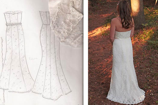 Repurposing Heirloom Wedding Dresses | Tara Lynn Bridal